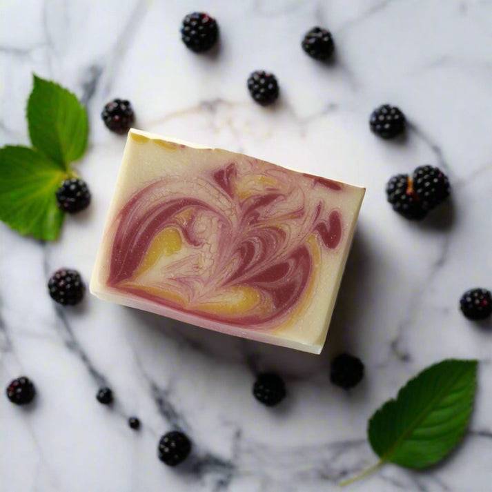 Black Raspberry Vanilla Soap - Luxury Bath Bars | Fruity, Warm Aroma ...